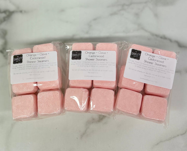 Shower Steamers – The Oakley Soap Co.
