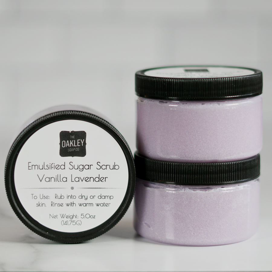 Sugar Scrubs – The Oakley Soap Co.